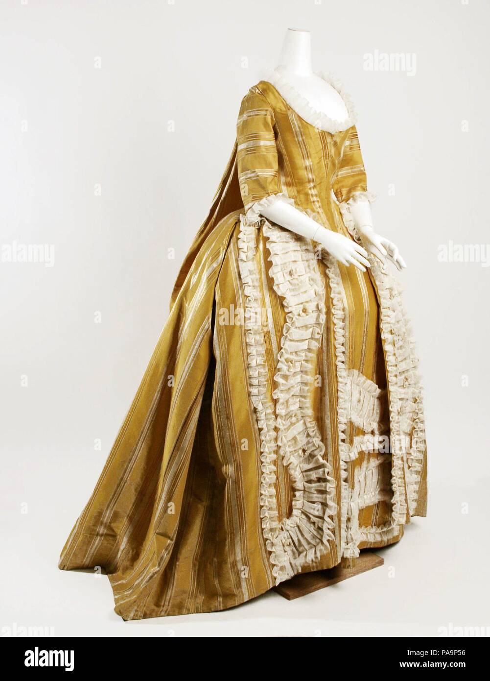 Dress. Culture: European. Date: 1750-75. Museum: Metropolitan Museum of ...