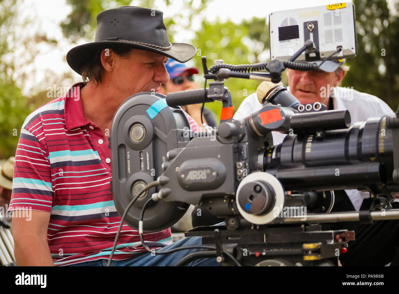 Johannesburg, South Africa, September 08, 2010, Behind the scenes on a ...