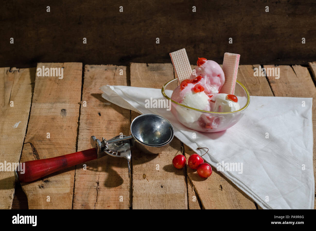 2 in 1 ice cream Stock Photo - Alamy