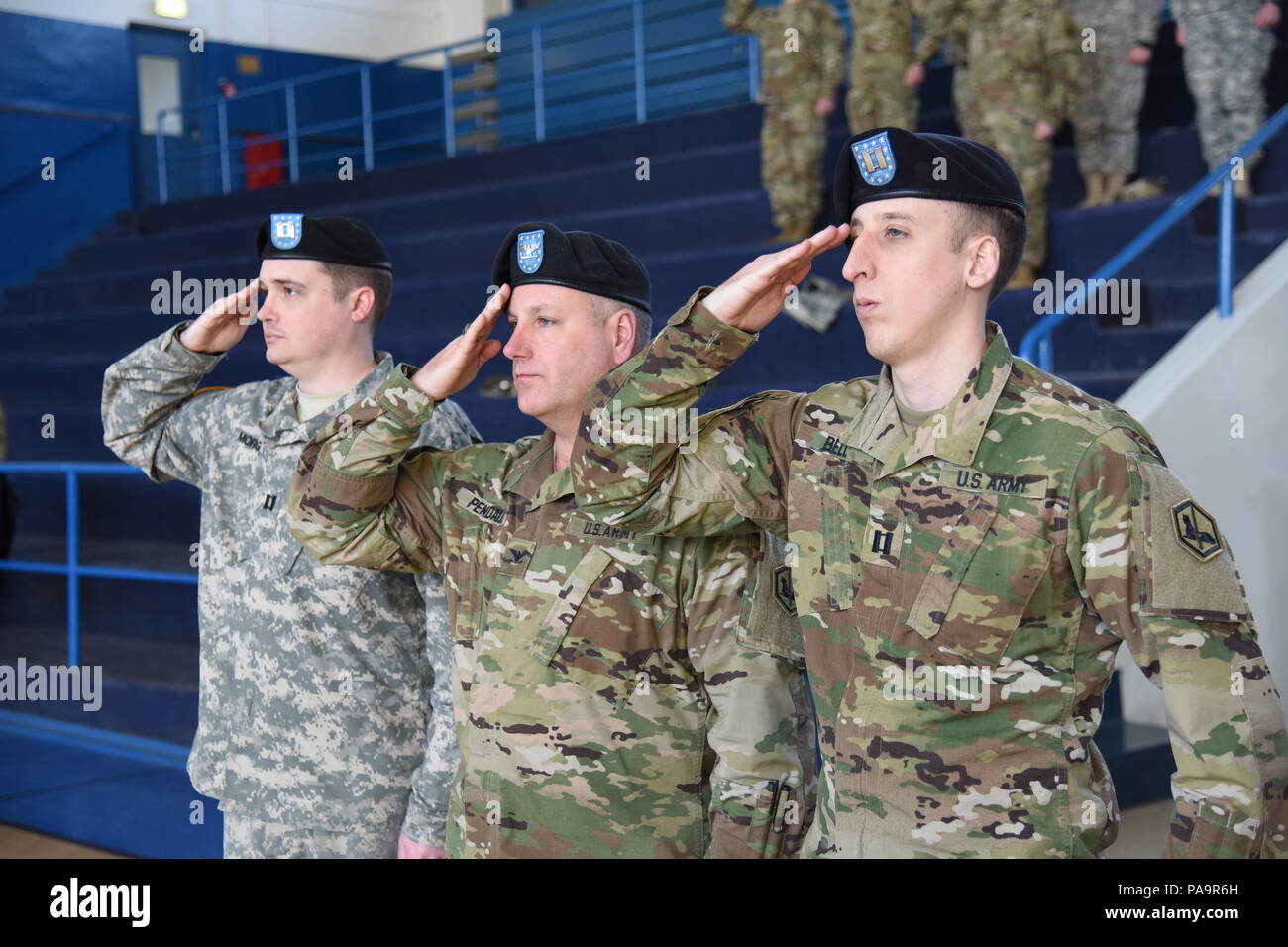 Commander 66th military intelligence brigade hi-res stock photography ...