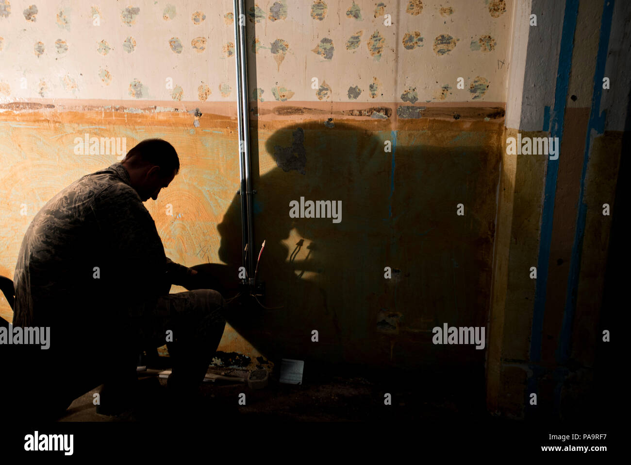 Airman 1st Class Joshua Sprinkles, a 354th Civil Engineer Squadron ...