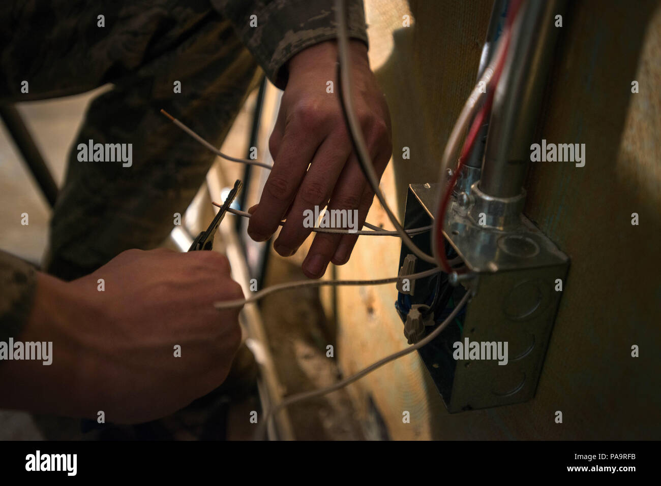 Airman 1st Class Joshua Sprinkles, a 354th Civil Engineer Squadron ...