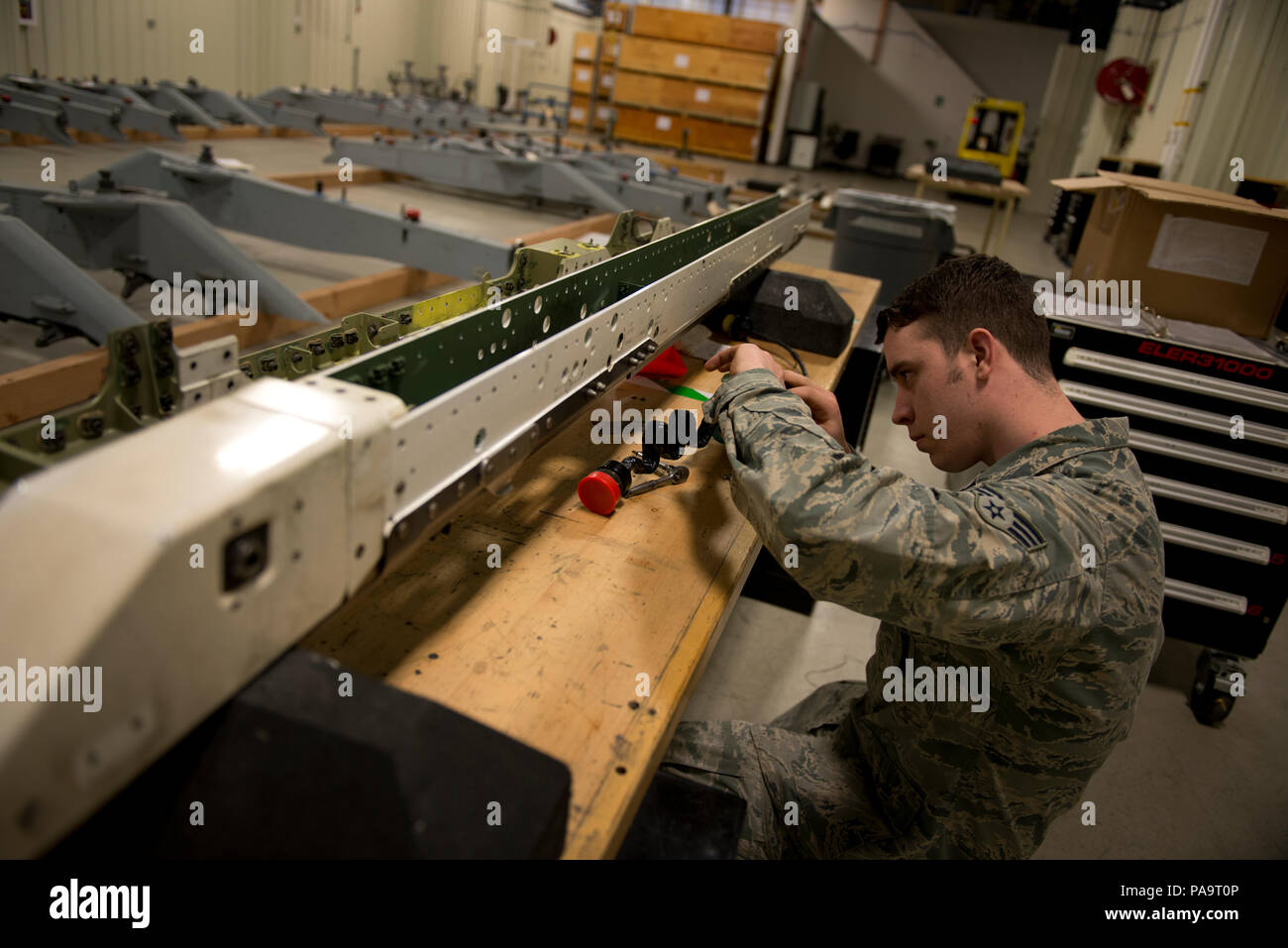 Senior Airman Dominic Hobbs, a 3rd Aircraft Maintenance Squadron ...