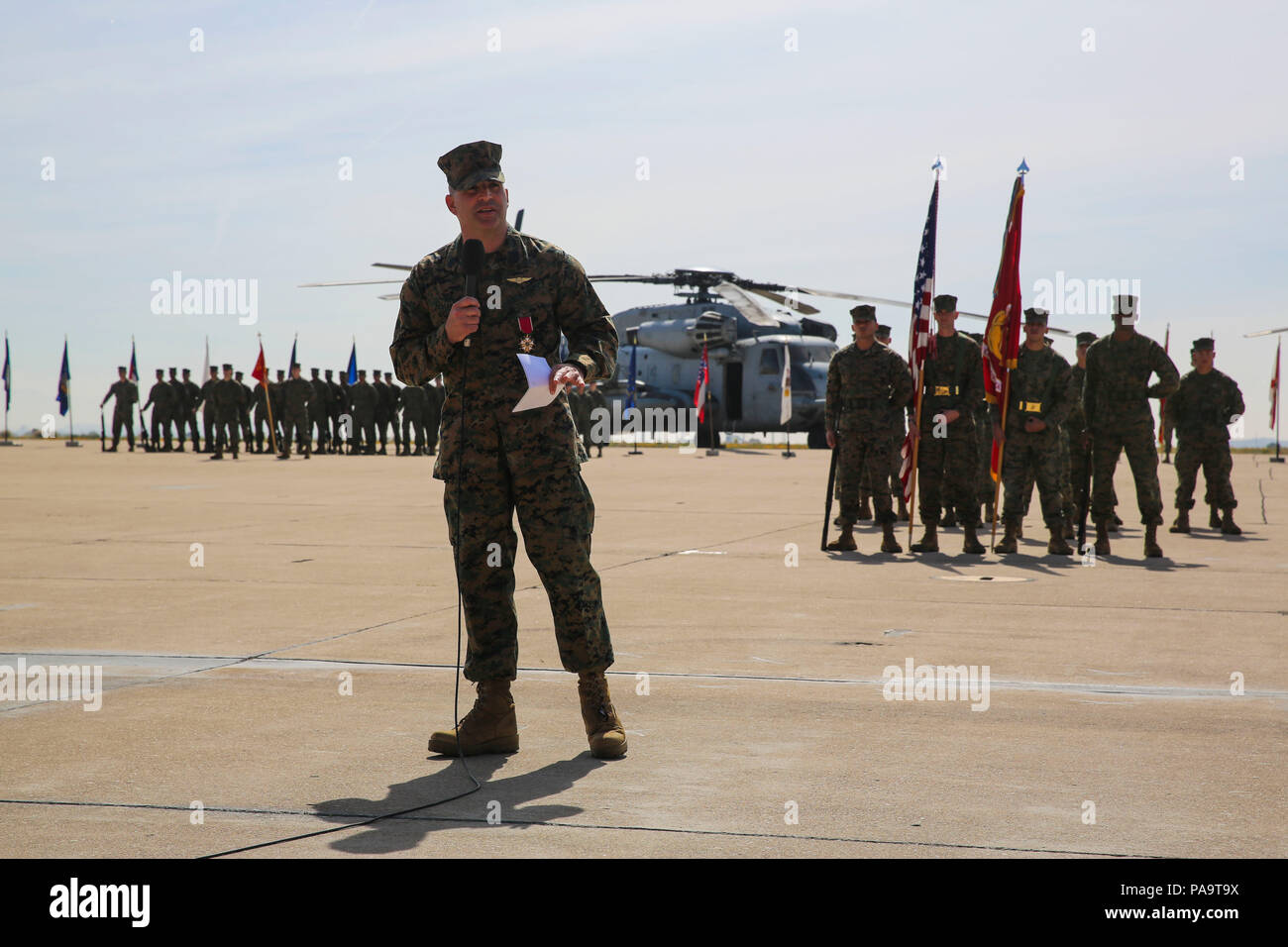 Sgt. Maj. Richard Charron, former sergeant major of Marine Corps Air ...