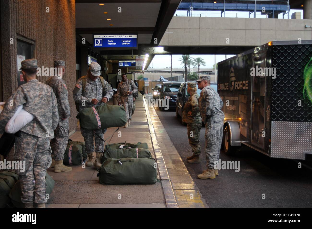 Soldiers from the 336th Combat Sustainment Support Battalion gather at ...