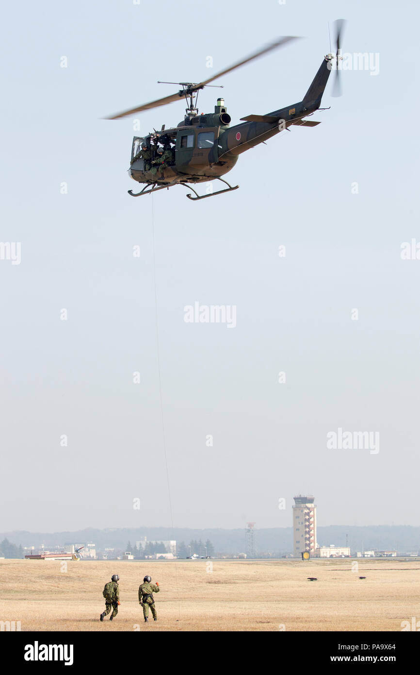 Japan Ground Self-Defense Force members with the Eastern Army ...