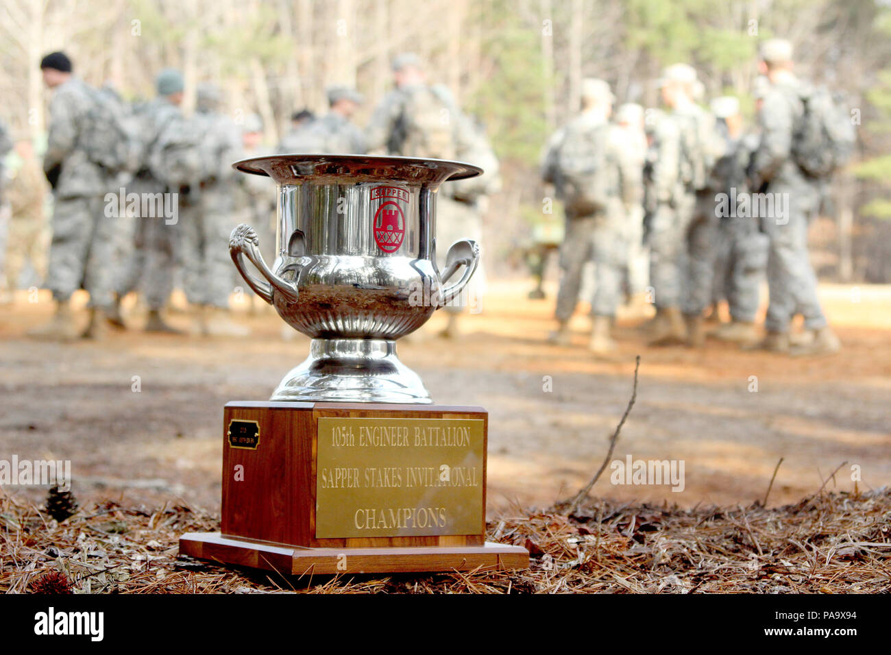 Eight five-man teams from across North Carolina gathered in Camp Butner ...