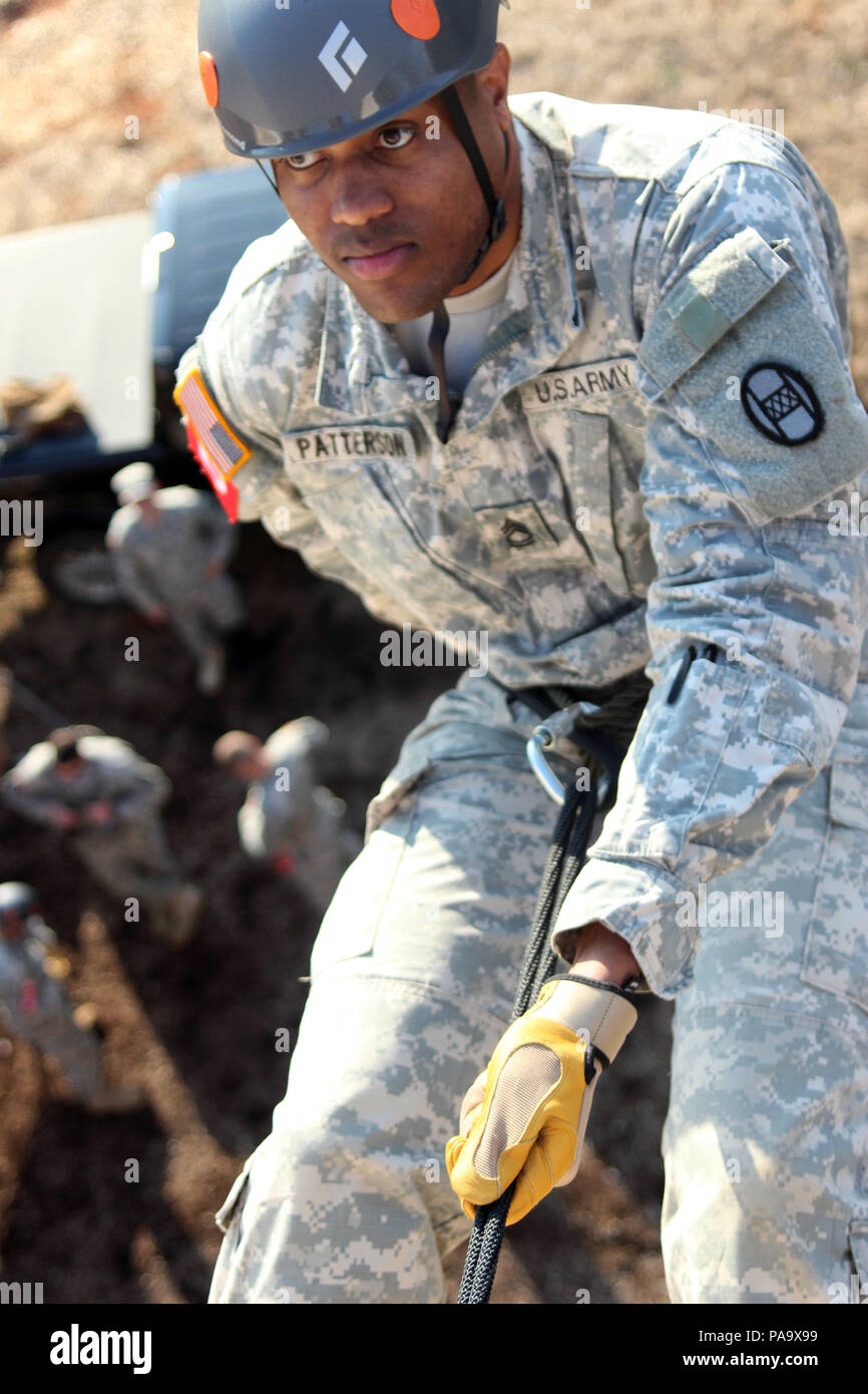 Sgt. First Class Raymond Patterson, A Company, 236th Brigade Engineer ...