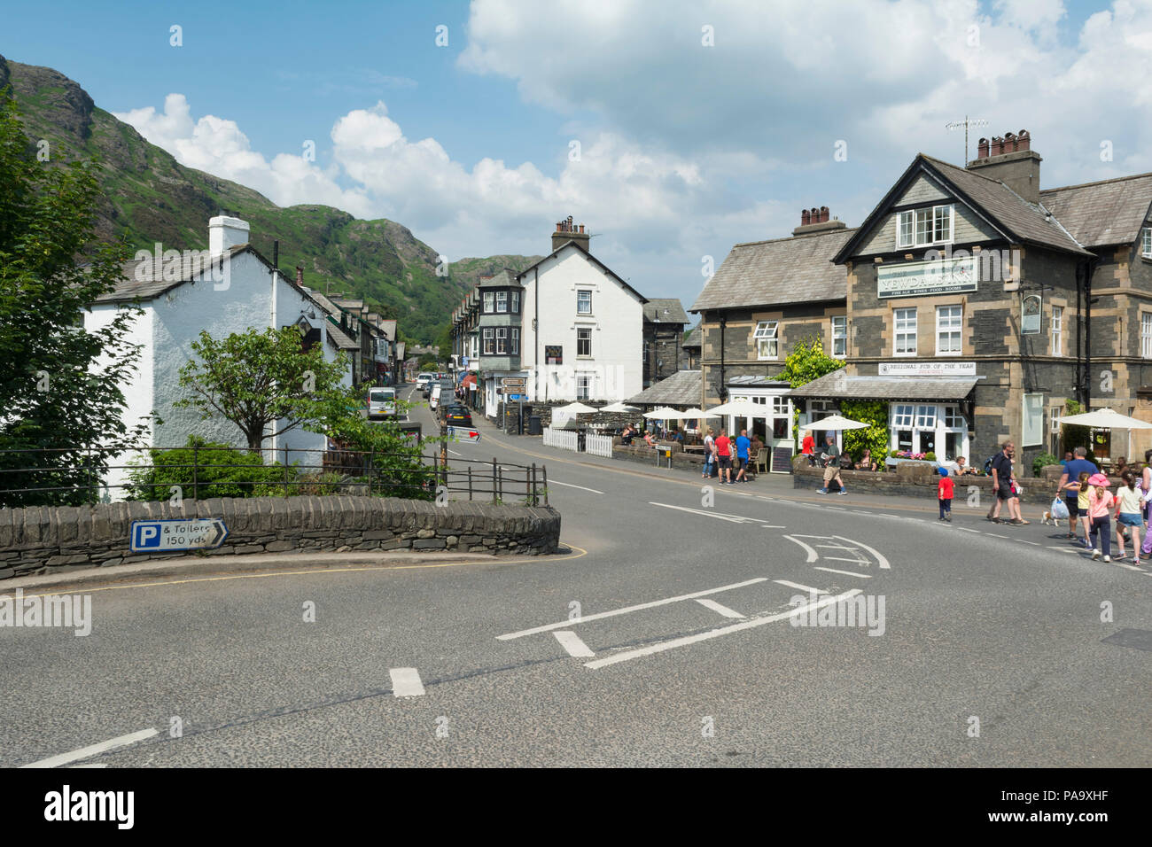 Coniston village hi-res stock photography and images - Alamy