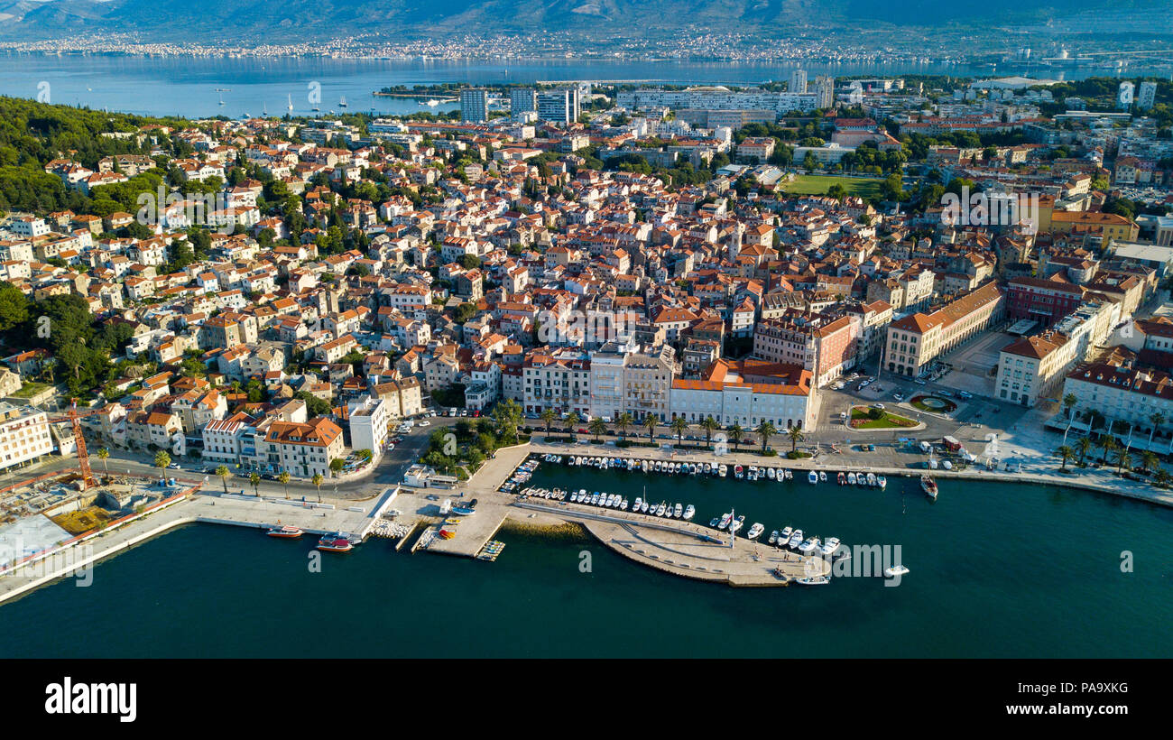 Historic center from above hi-res stock photography and images - Alamy