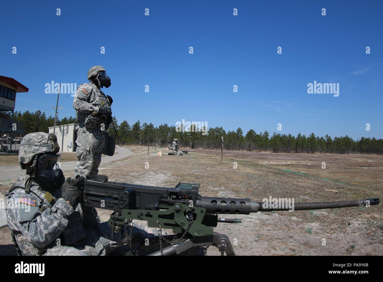 A Soldier from the 122nd Aviation Support Battalion, 82nd Combat ...