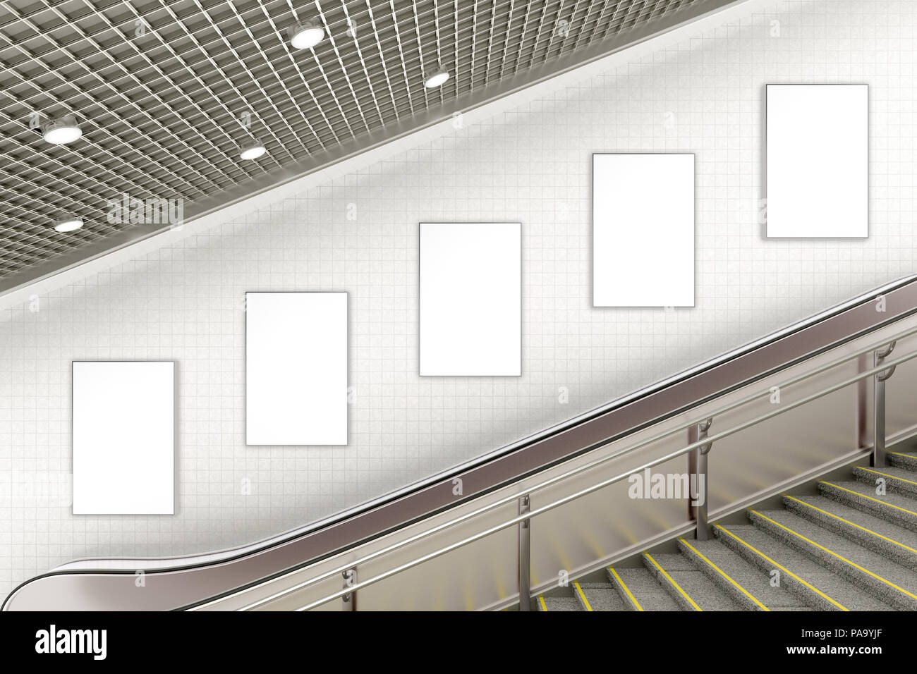 Escalator posters hi-res stock photography and images - Alamy