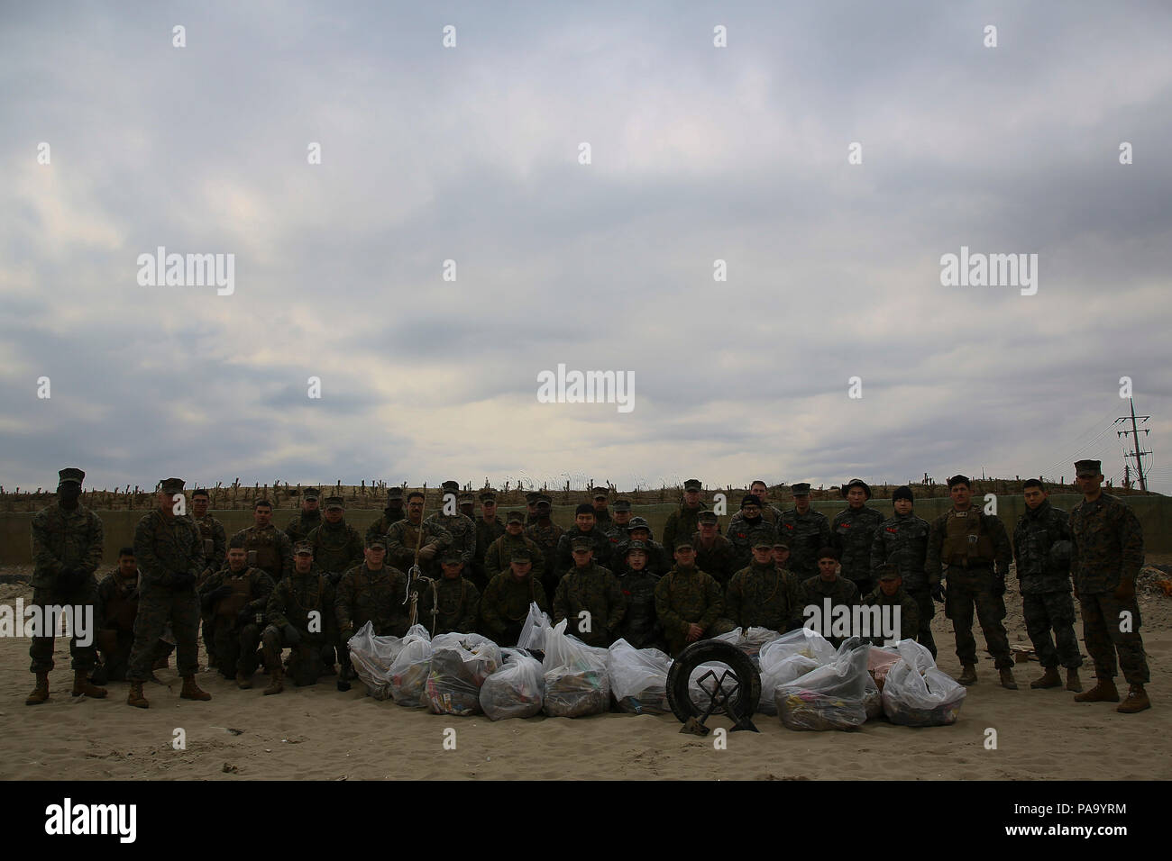 U.S. Marines with the 9th Engineer Support Battalion, 3rd Marine ...