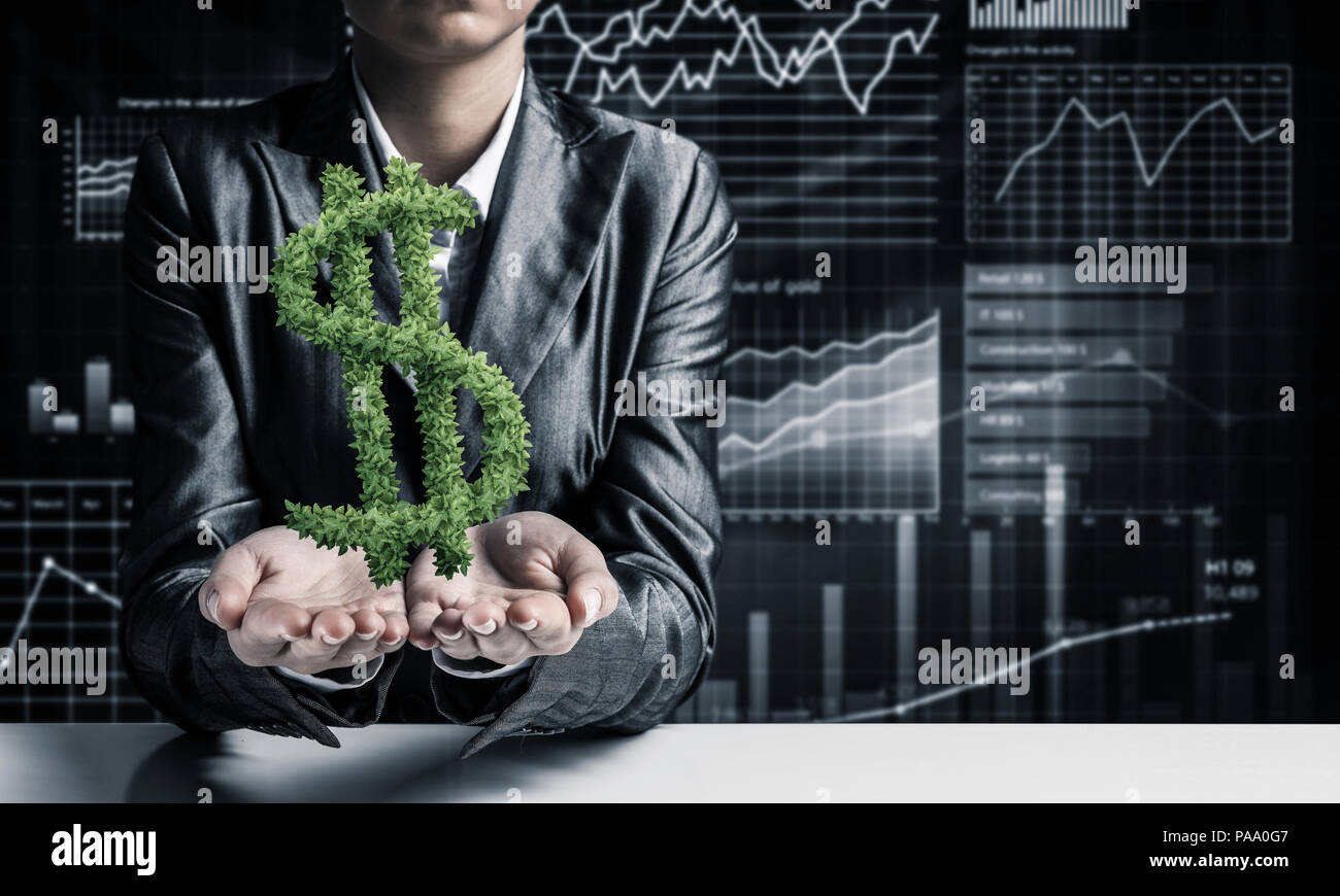 3d human dollar symbol green hi-res stock photography and images - Alamy