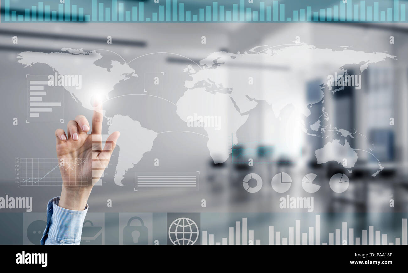 Concept of using modern technologies for business globalization and ...
