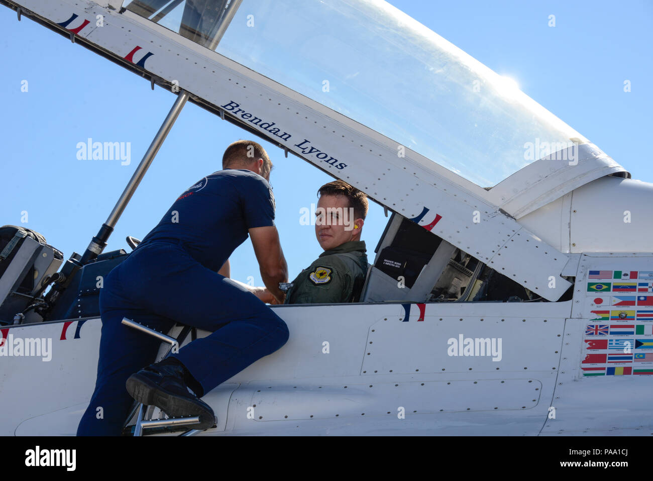 U.S. Air Force Staff Sgt. Conrad Nelson, from the U.S. Air Force Air ...