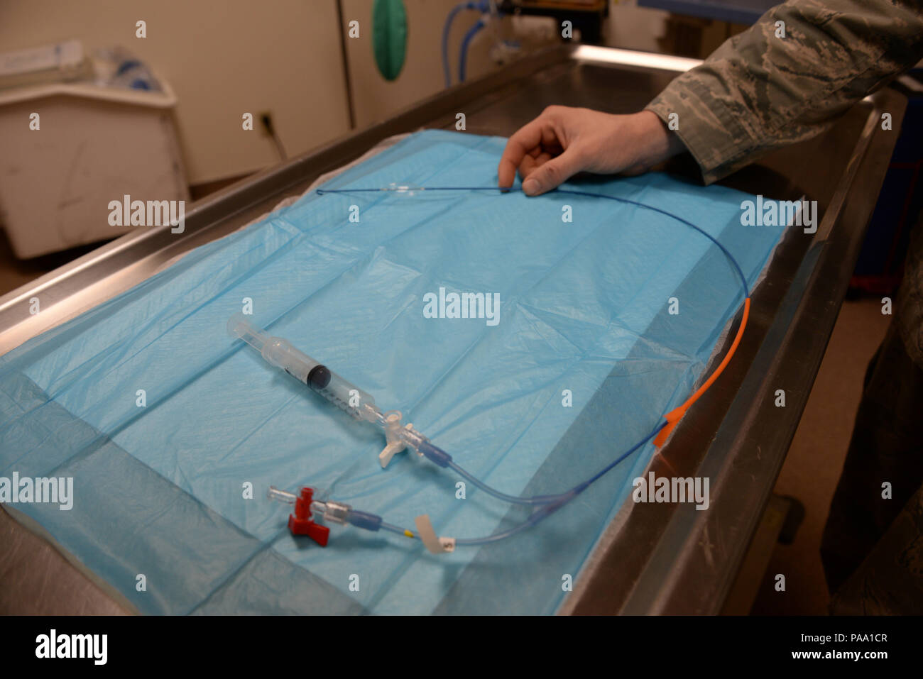 The REBOA catheter is a device that is inserted into a hemorrhaging ...