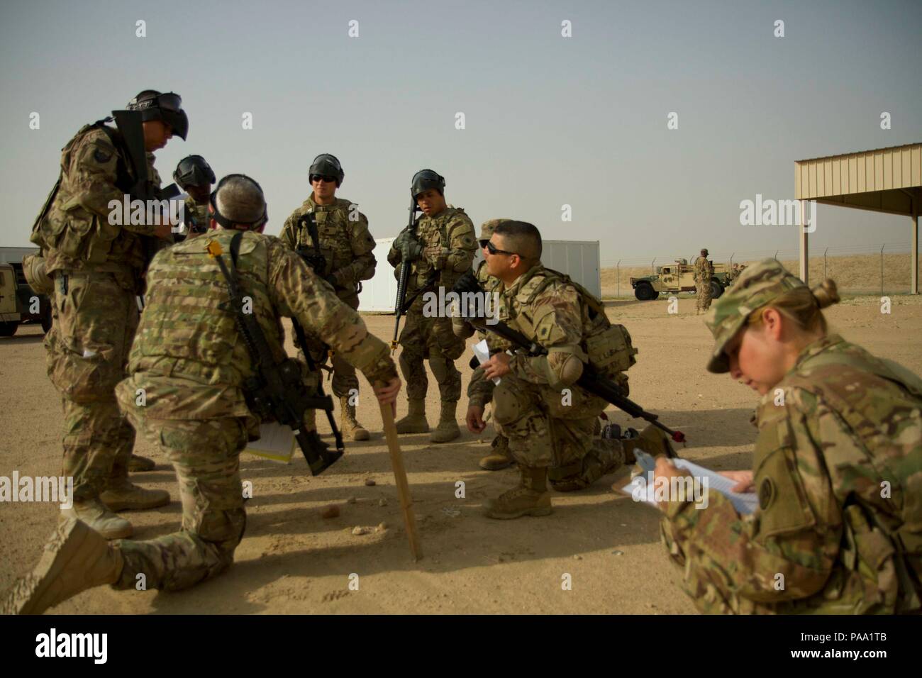 Staff Sgt. Jessica Spencer, a small group leader, from 640th Regional ...
