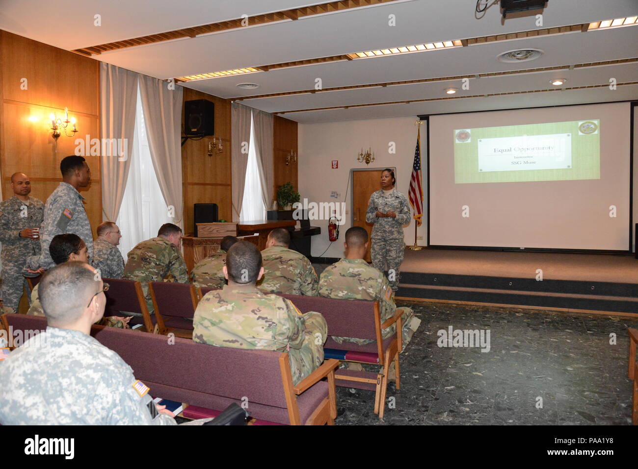 U.S. Army Sgt. Astin Patrice Muse, 39th Signal Battalion, 2nd Signal ...