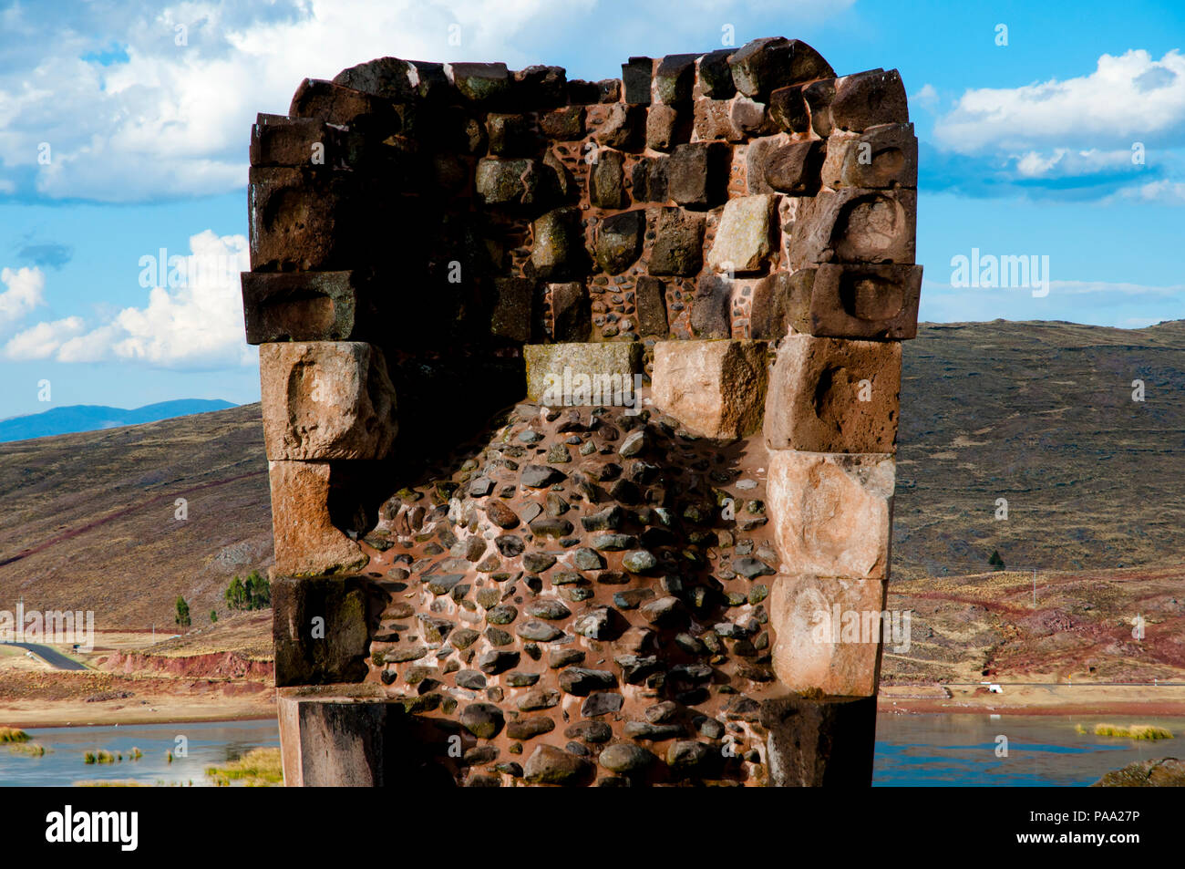 Sillustani Burial Ground - Peru Stock Photo - Alamy