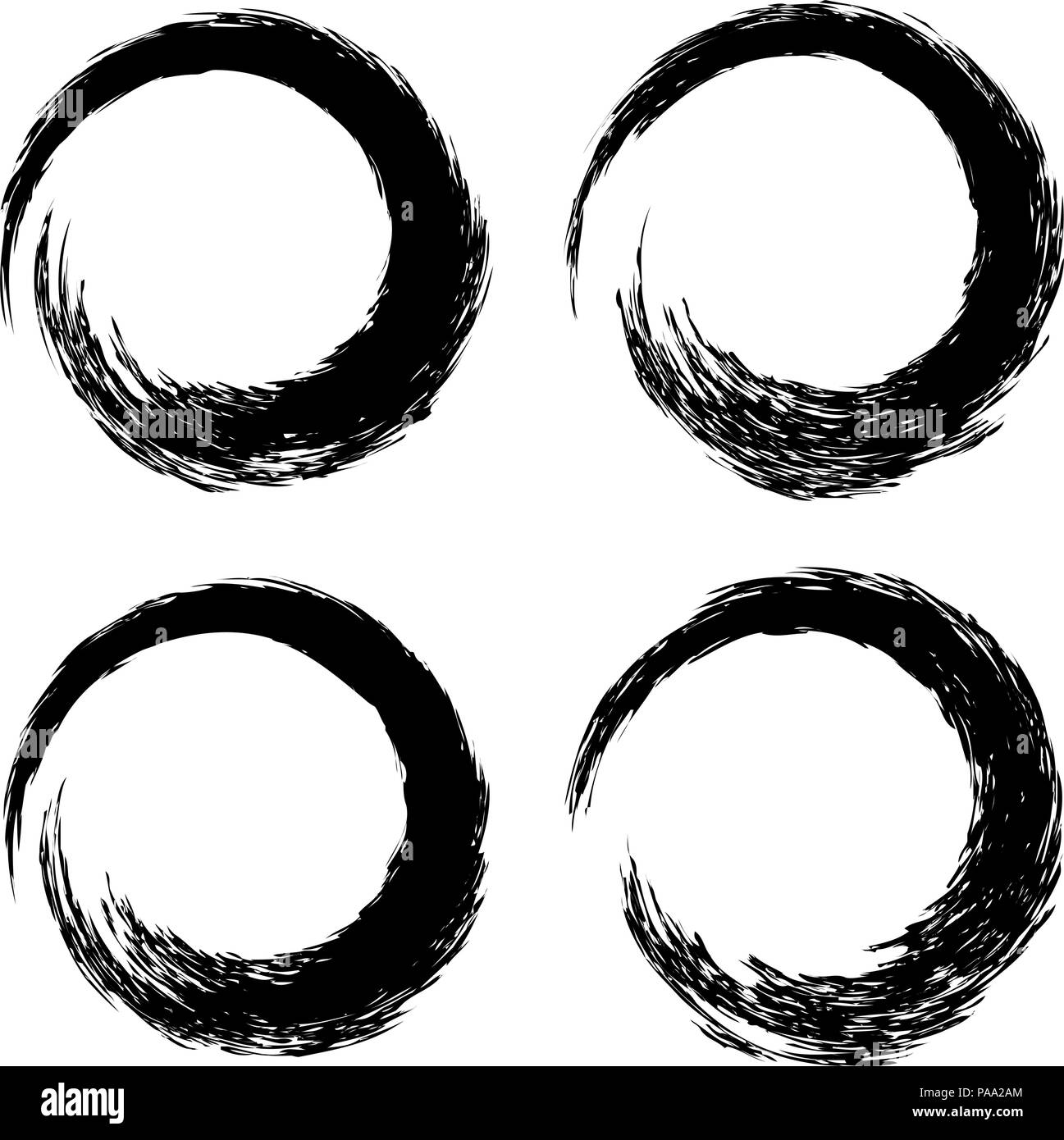 Brush Stroke Circle Stock Photos & Brush Stroke Circle Stock Images - Alamy