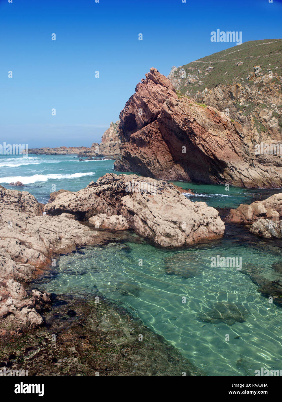 Coastal scenery in Galicia, North Western Spain Stock Photo - Alamy