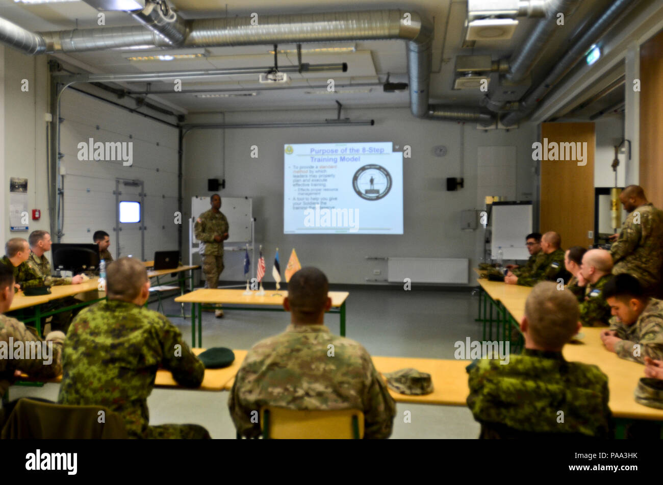 U.S. Army Sgt. 1st Class Raymond Robinson, an Iron Troop platoon ...