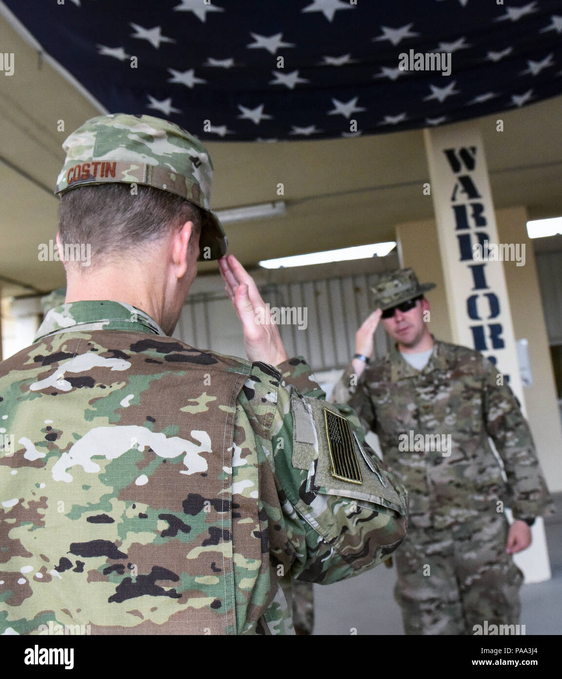 Chaplain (Maj. Gen.) Dondi Costin, Air Force Chief of Chaplains (left ...