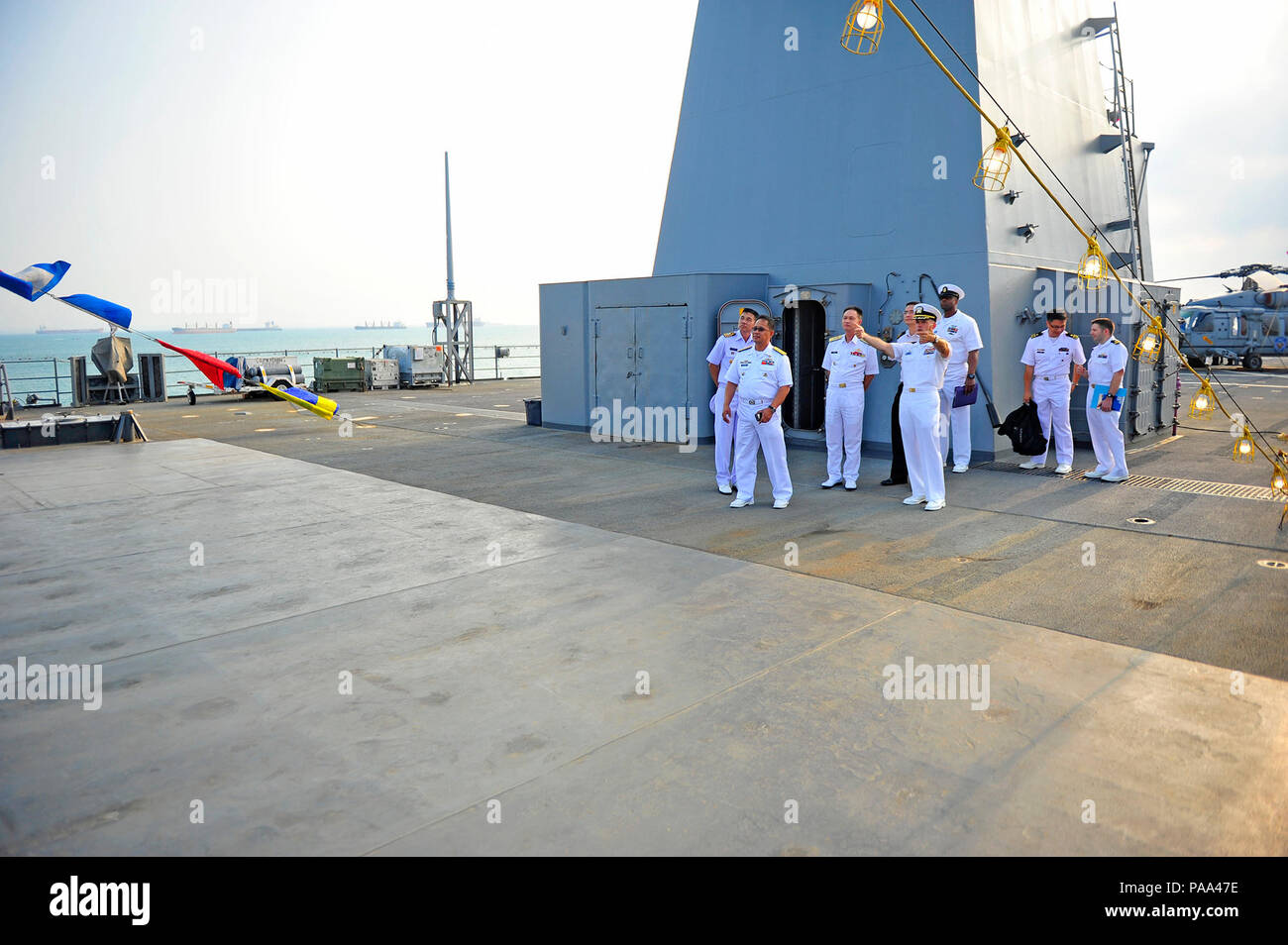 160319-N-TV402-054 SINGAPORE (March 19, 2016) - Commanding officer of ...