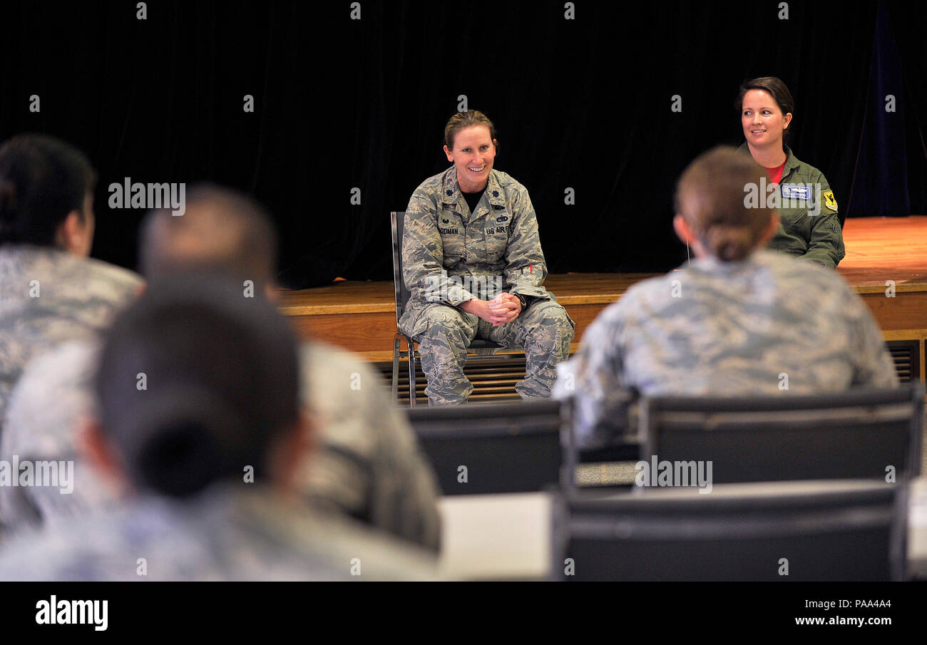 U.S. Air Force Lt. Col. Laura Goodman, 718th Aircraft Maintenance ...