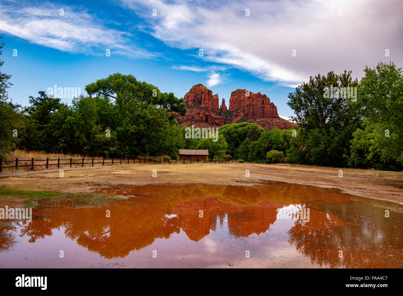 Red Rock Crossing, Sedona, Arizona Stock Photo - Alamy