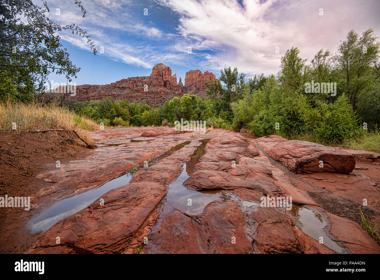 Red rock crossing hi-res stock photography and images - Alamy