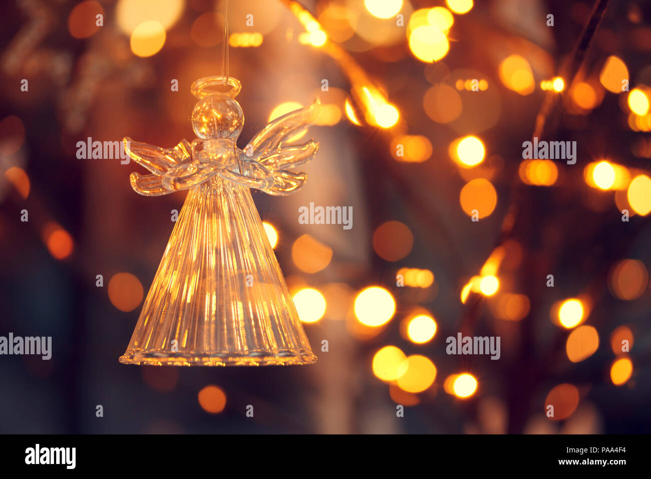 Hanging angel statue hi-res stock photography and images - Alamy