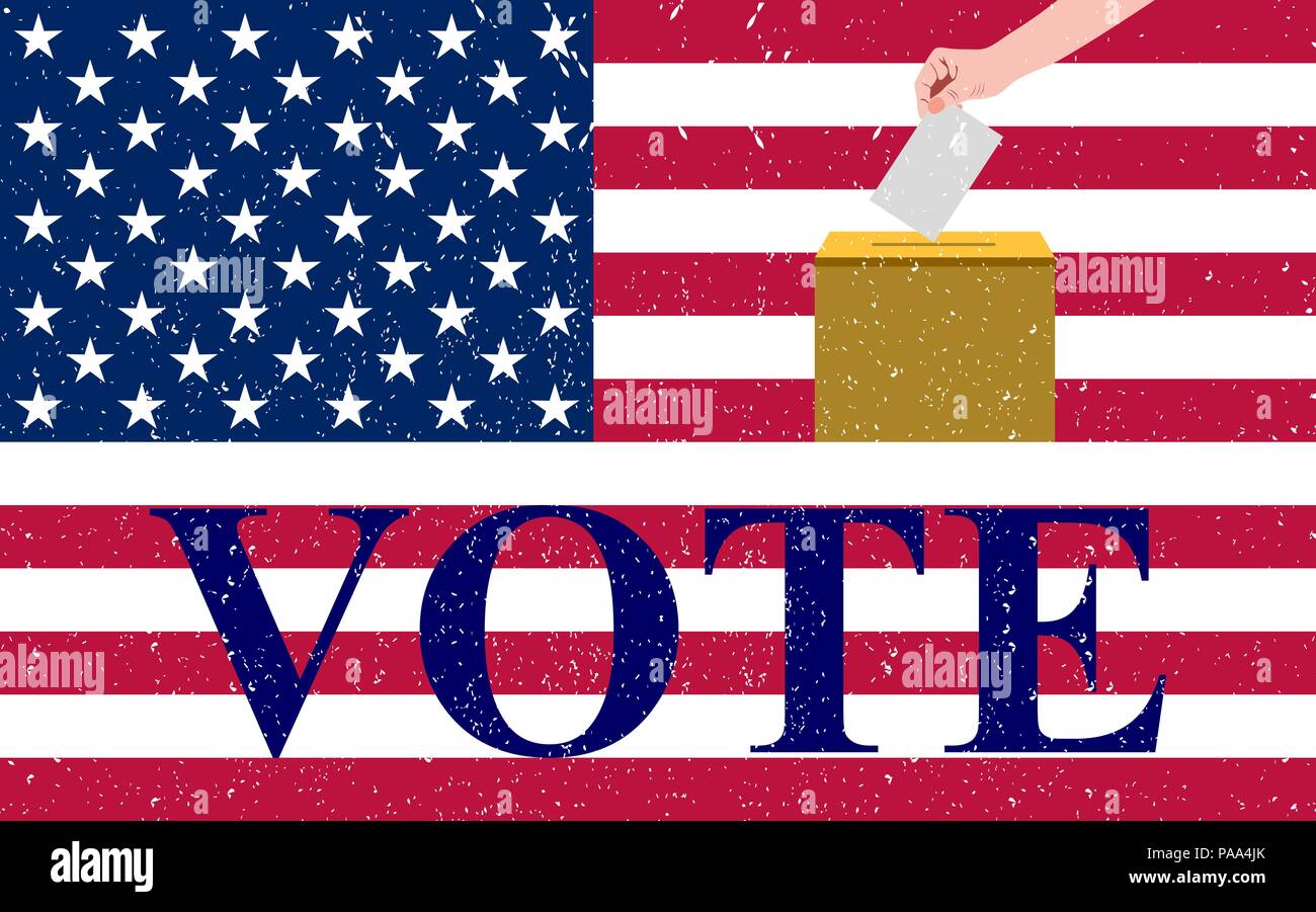 election vote in the United States against the backdrop of the national ...