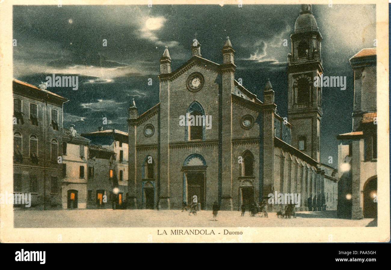 152 La Mirandola - Duomo Stock Photo - Alamy