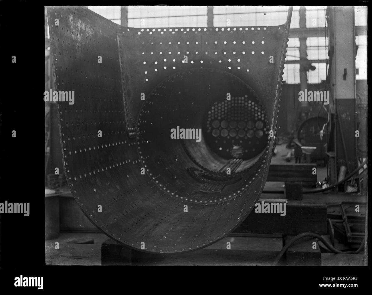 160 Locomotive fire-box at the Hillside Railway Workshops, circa 1926 ...