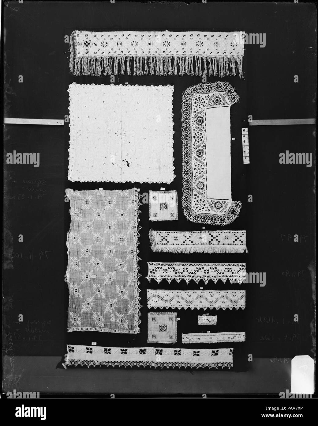Border. Culture: Italian. Dimensions: L. 27 x W. 3 1/2 inches 68.6 x 8. ...