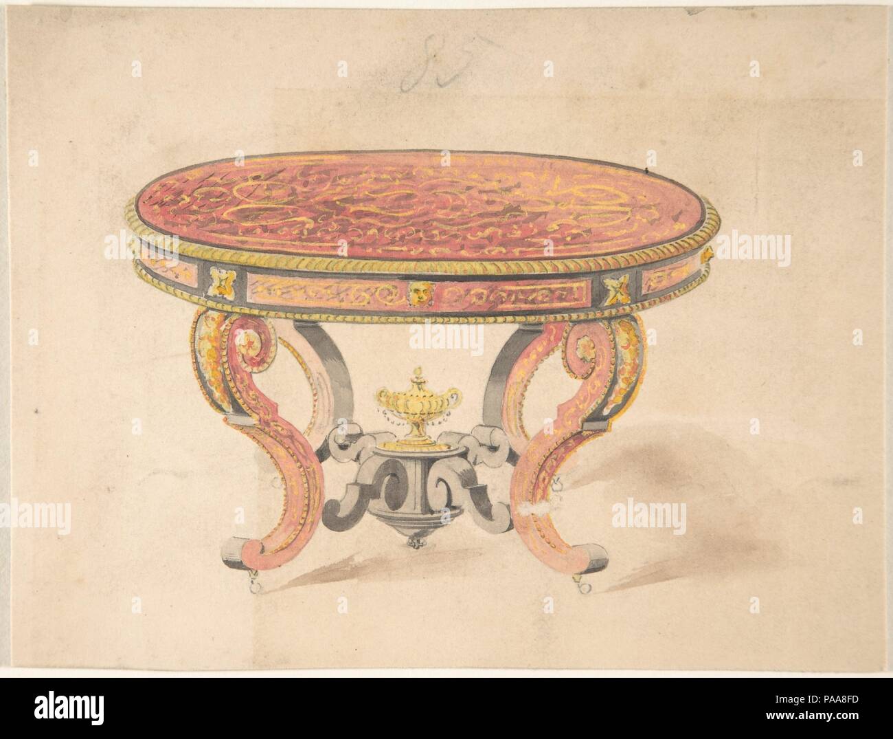 Round Renaissance Style Table High Resolution Stock Photography and ...