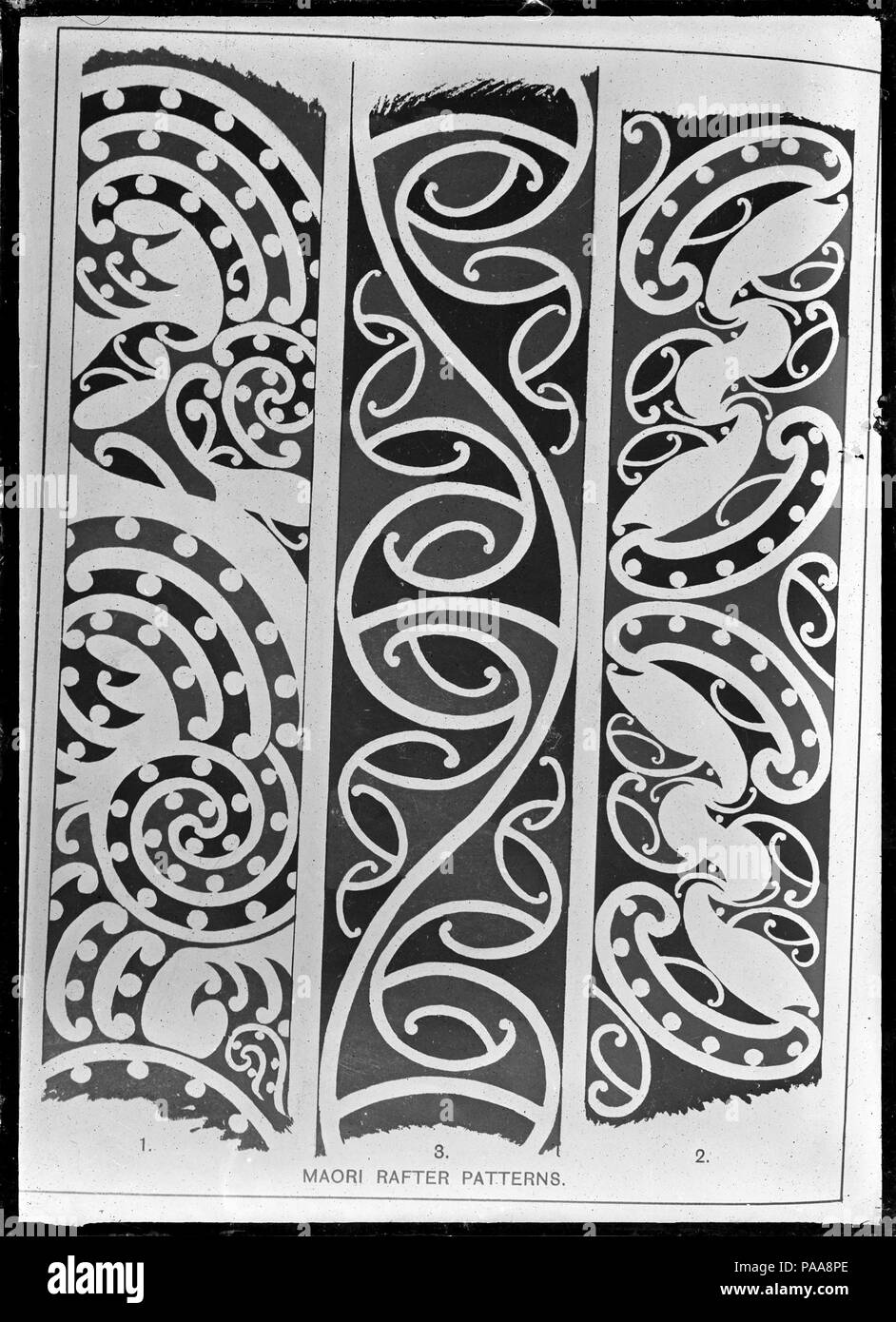 166 Maori rafter patterns ATLIB 286431 Stock Photo - Alamy