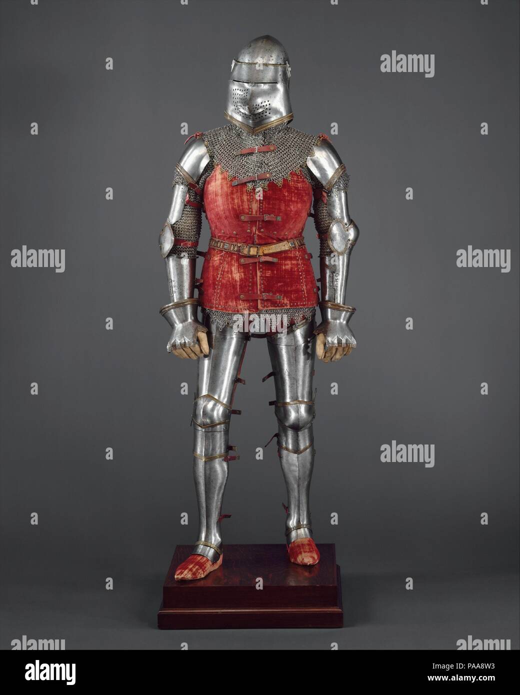 Armor. Culture: Italian. Dimensions: H. 66 1/2 in. (168.9 cm), Wt. 41 ...