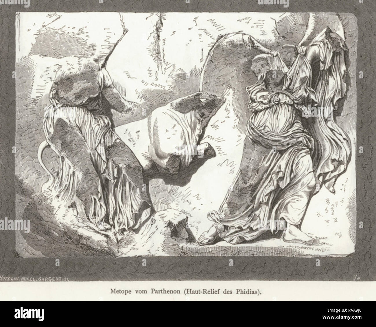 Metope of the parthenon hi-res stock photography and images - Alamy