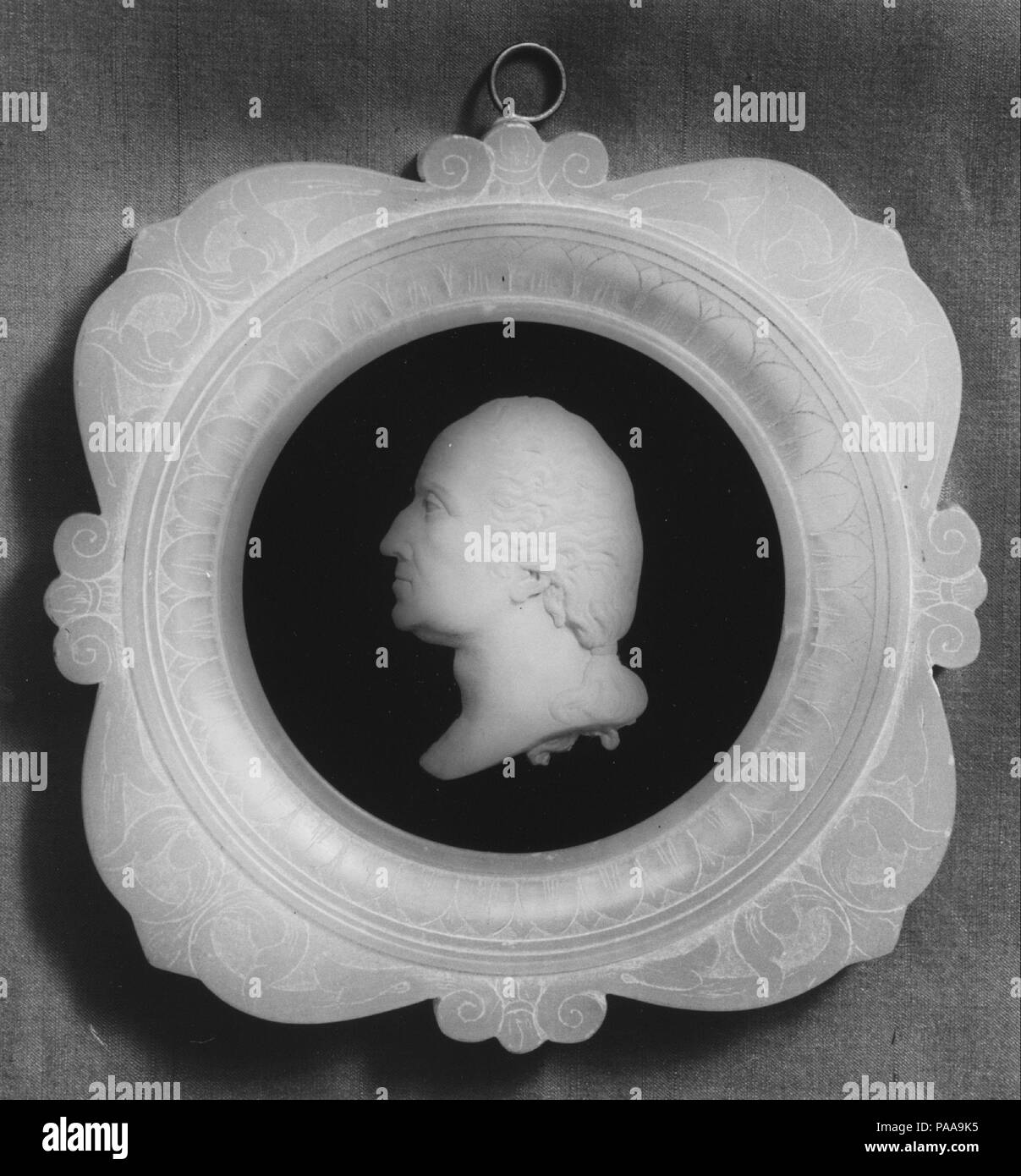 Plaque. Dimensions: Diam. 4 5/8 in. (11.7 cm). Date: 1870-1900 ...