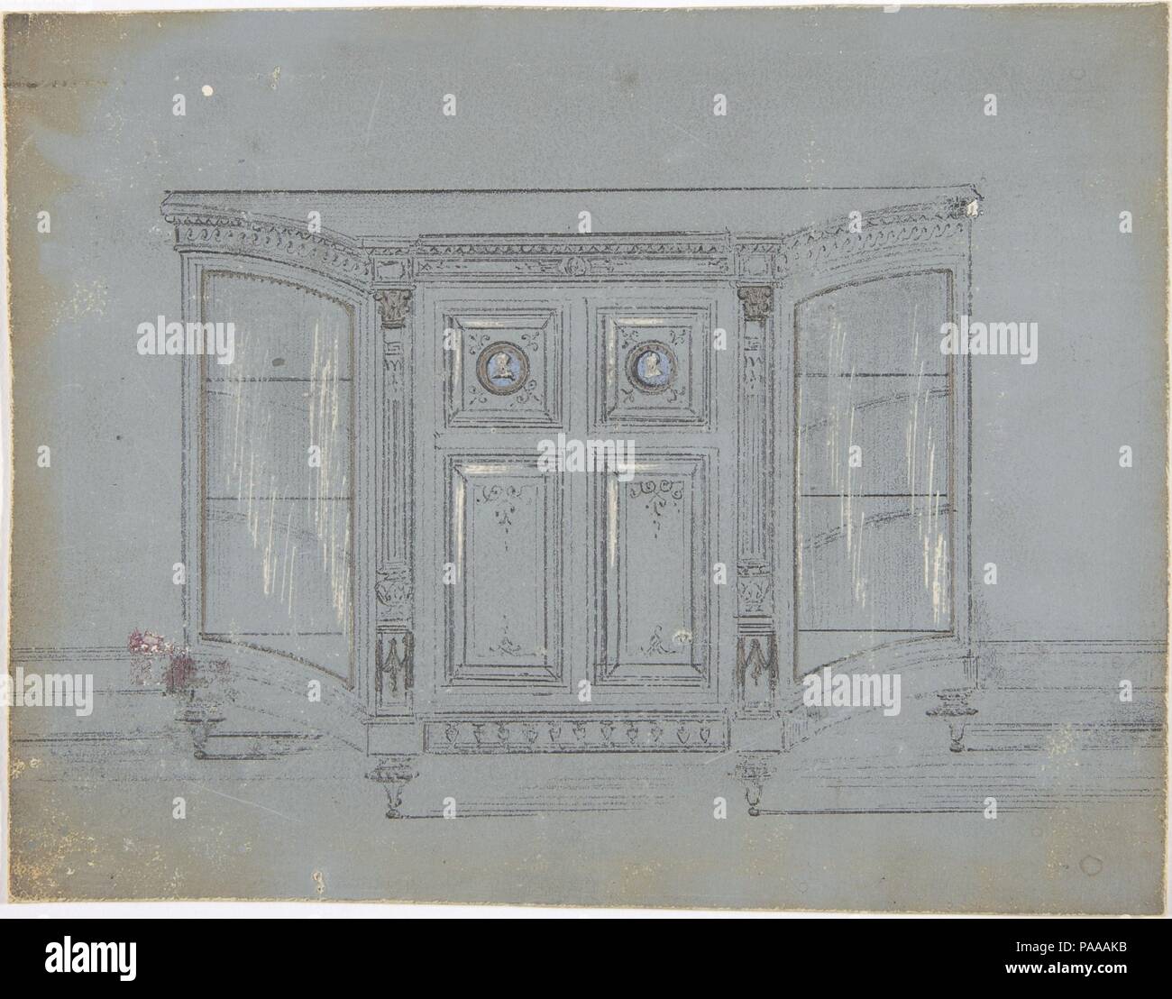 Glass museum cabinet hi-res stock photography and images - Alamy