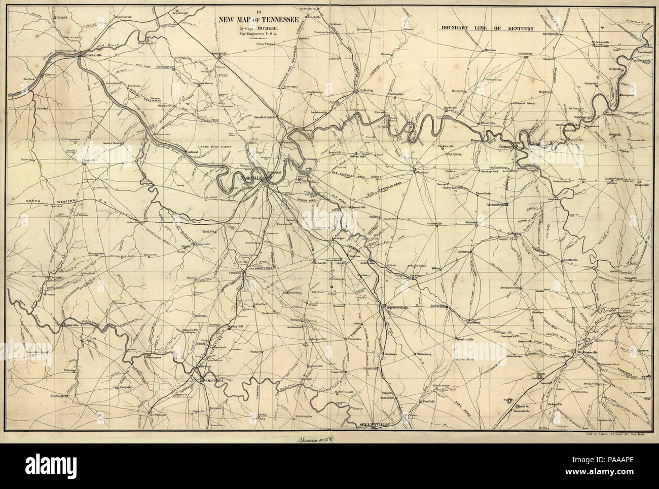 full map of tennessee