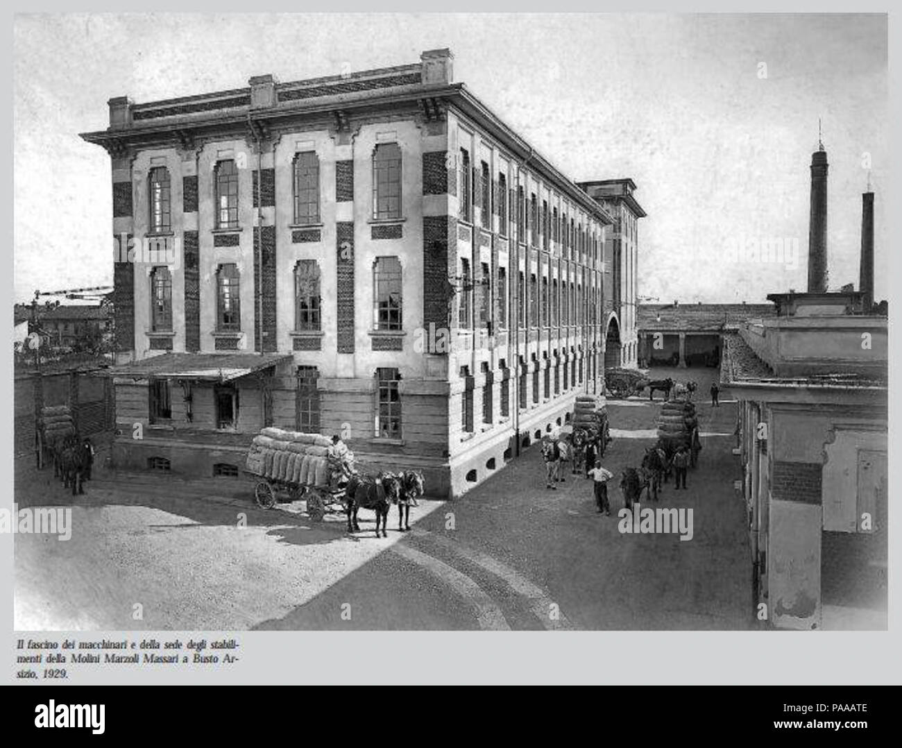 176 Molini Marzoli Massari - historical image Stock Photo - Alamy