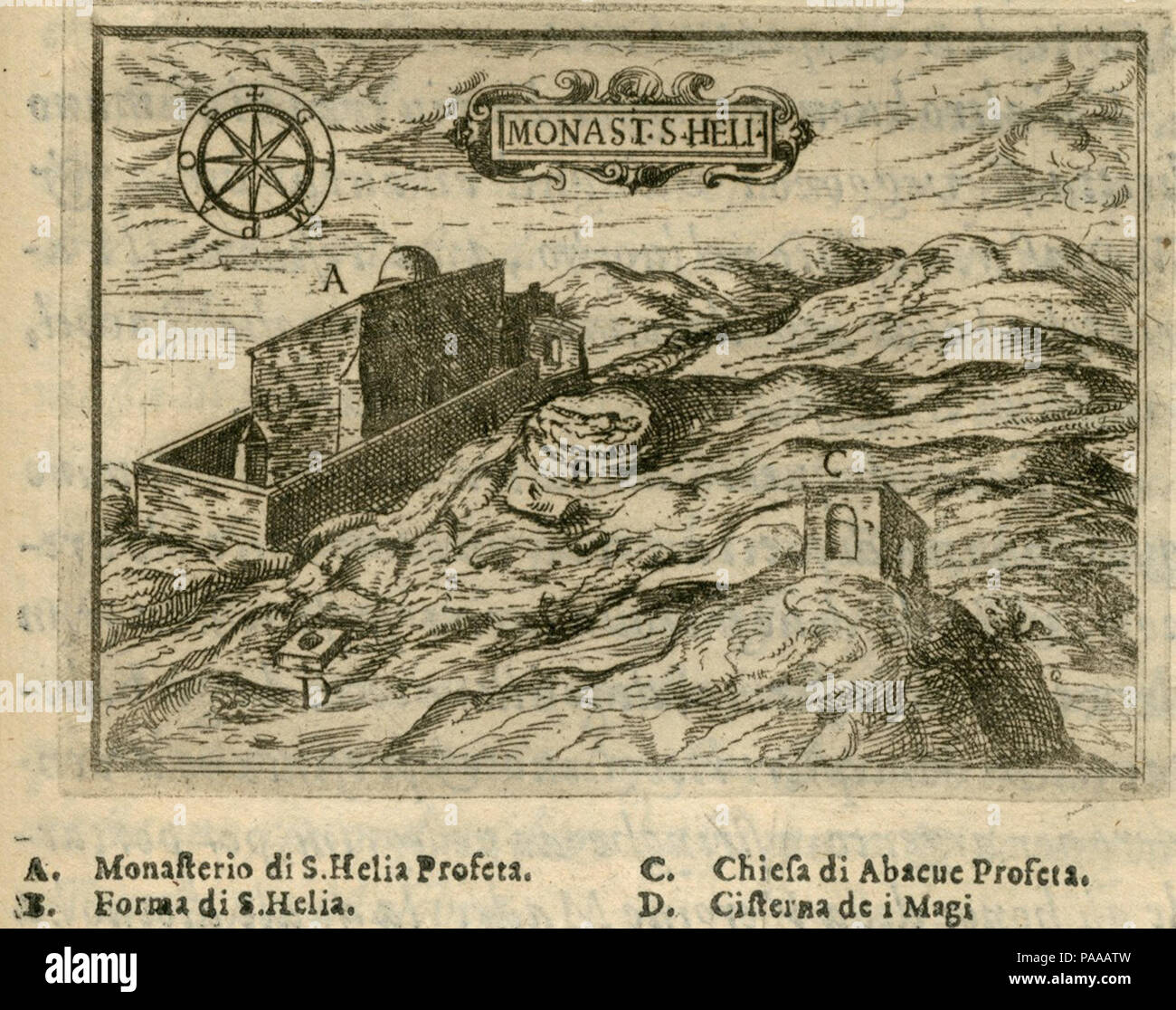 176 Monast S Heli - Zuallart Jean - 1587 Stock Photo - Alamy
