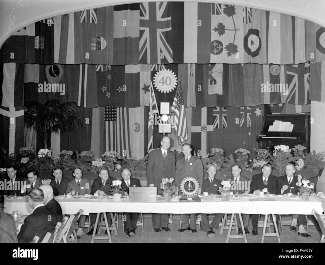 Rotary Club Logo Black And White