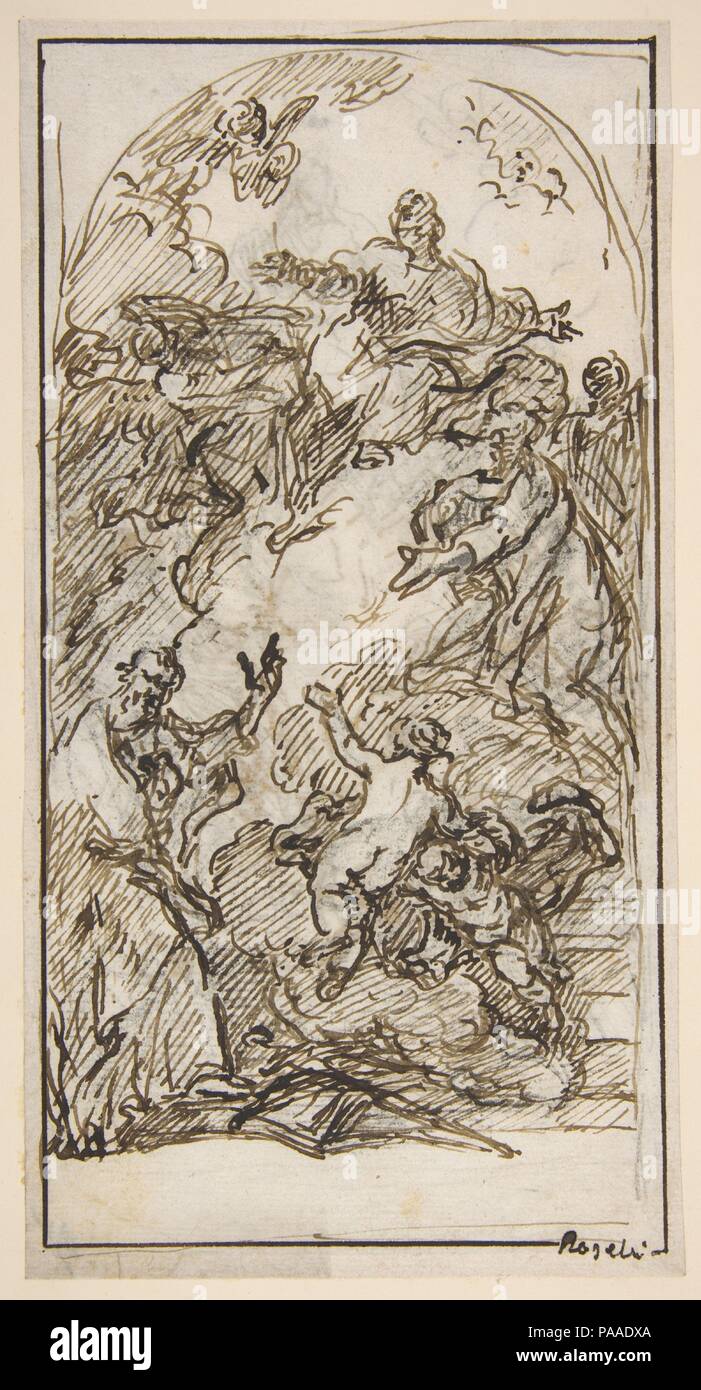 The Apotheosis of Saint Mark (recto and verso). Artist: Pietro Roselli ...