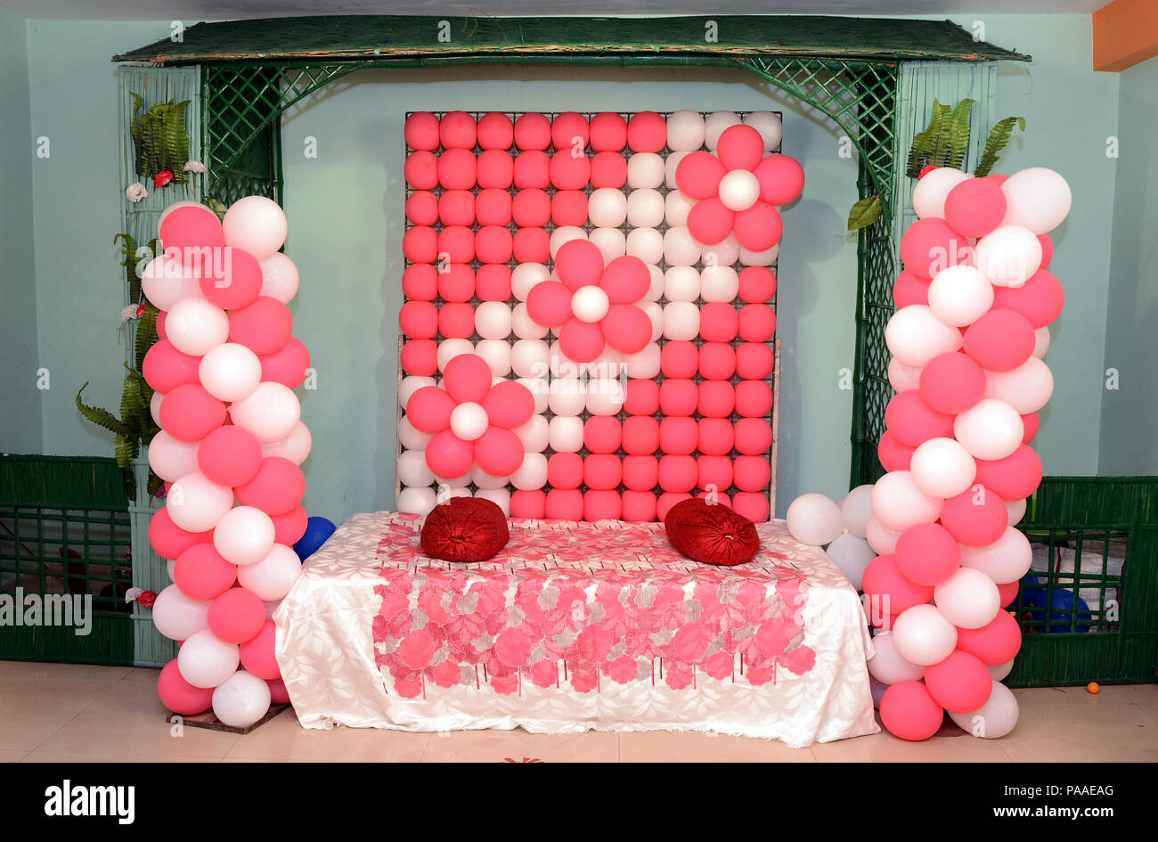 Birth Day Decoration Stock Photo - Alamy