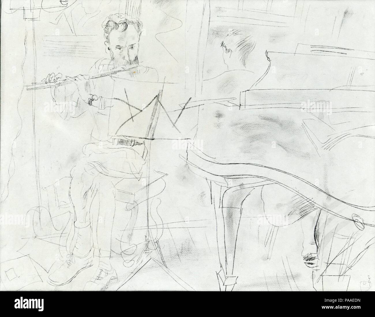 George biddle playing hi-res stock photography and images - Alamy